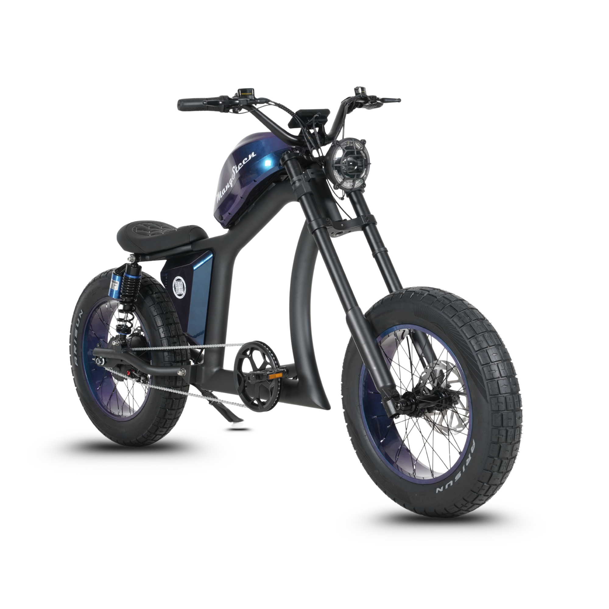 Mangosteen FT-02 FatBike Chopper Style Electric Bike – Scoot Motion