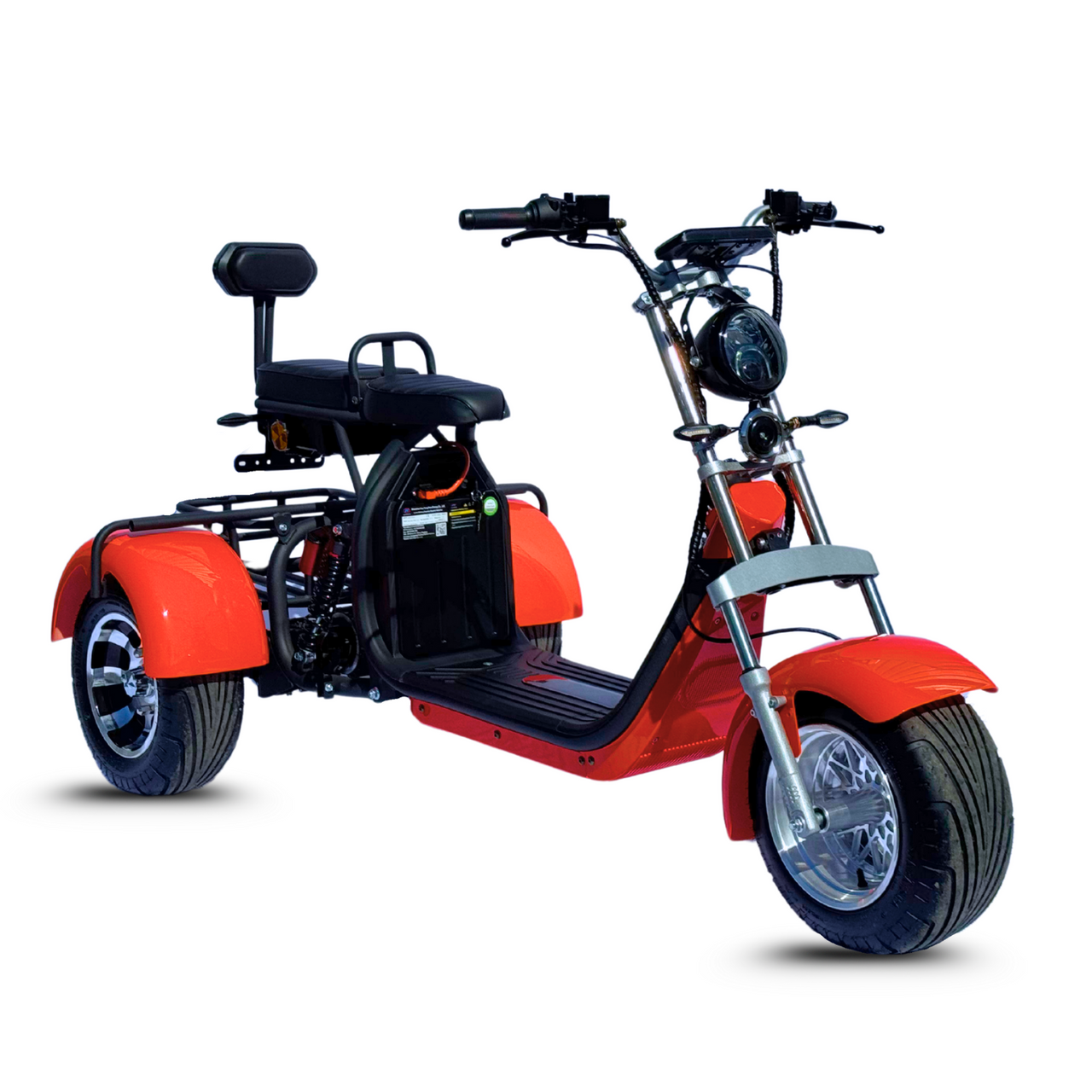 Triciclo elétrico de 3 rodas City Coco CP-3.0 – biplace compacto, auto ...
