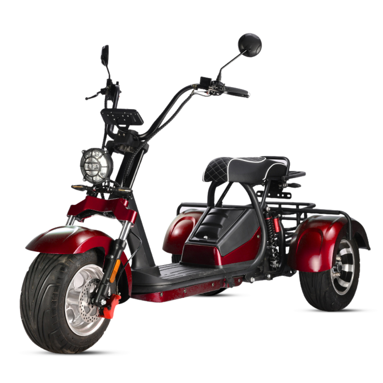 Tricycle électrique 3 roues City Coco HM-3 autonomie modulable (20 Ah ...