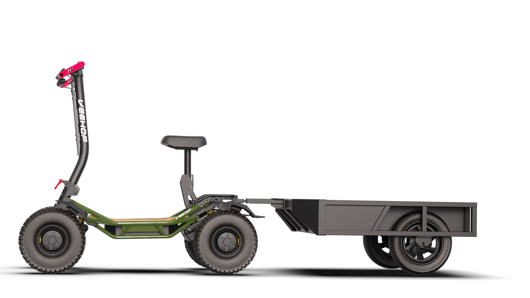VEEHOP All Terrain 4WD Scooter with Foldable Seat 3200w / 6400w 40ah ...