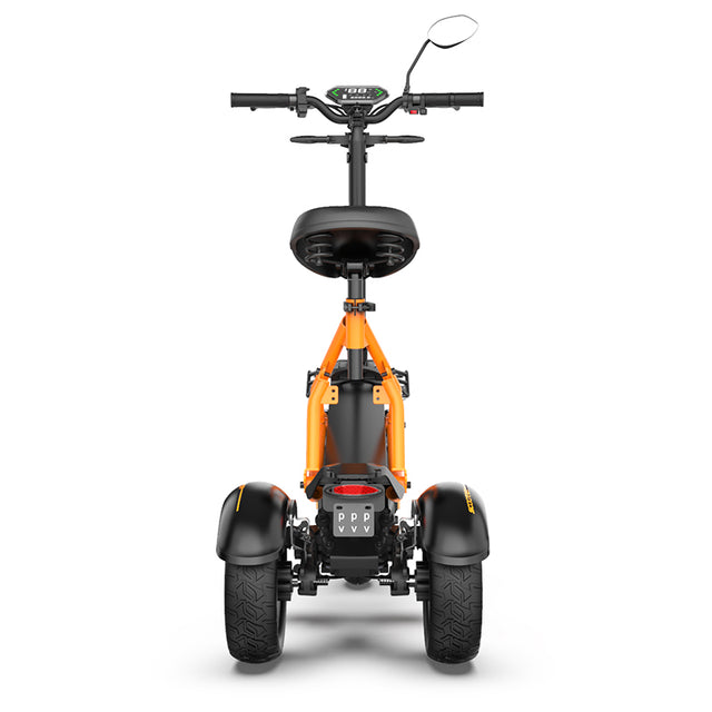 Elektrisk trehjulet scooter med sæde 1000W model F2 – Scoot Motion